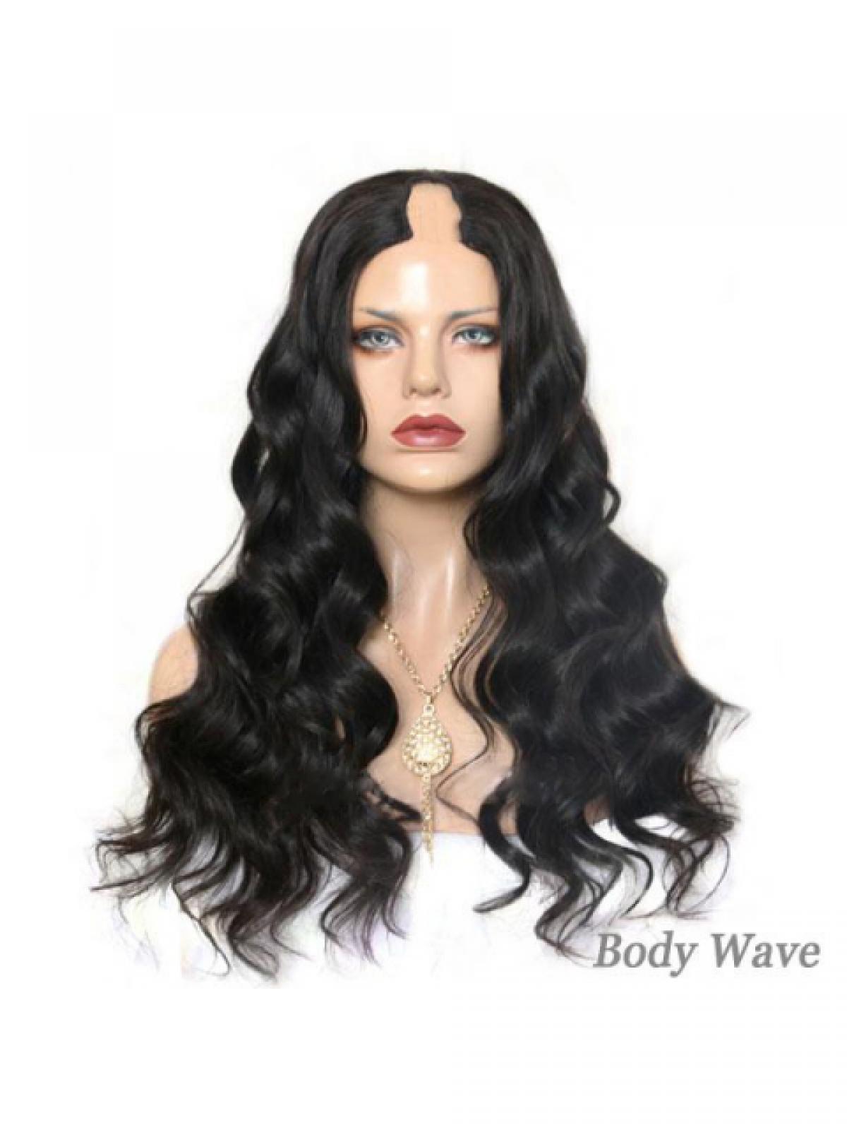Easy And Quick Install U-part Long Straight Human Hair Wig-Riley - Home ...